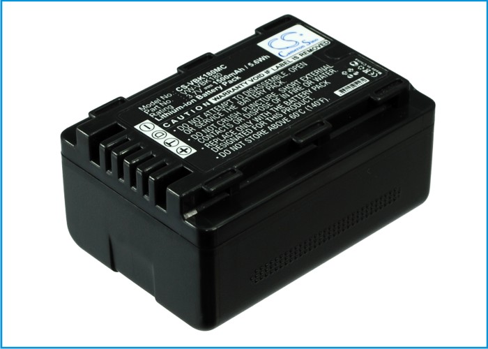 Batteria 1500mAh per Panasonic SDR-S71GK SDR-S71P SDR-S71PC SDR-T50 SDR-T50K